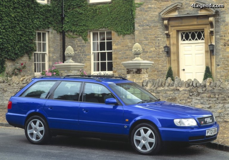 Audi S6 plus – La première voiture construite par quattro GmbH de 1996 ...