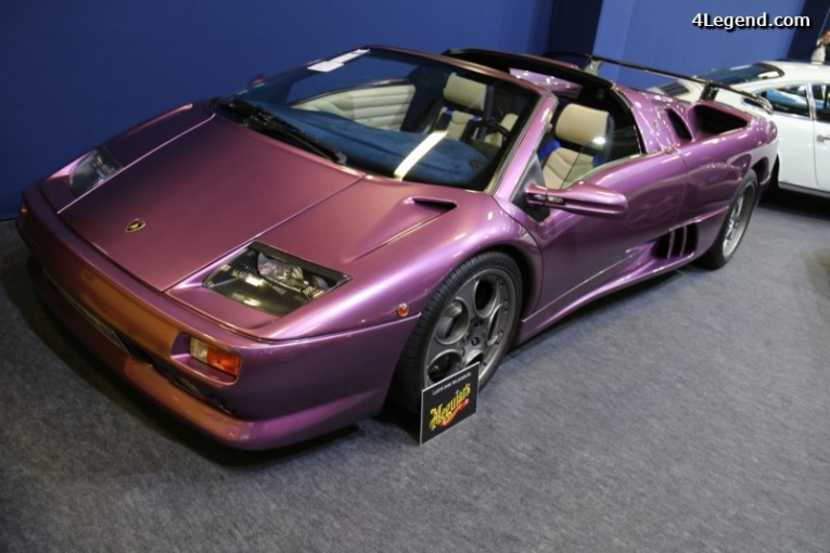 Rétromobile 2016 – Lamborghini Diablo Roadster VT 5.7 de 1999 – Purple ...