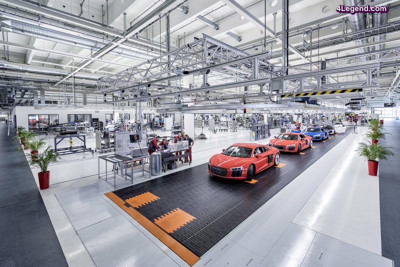 Audi R8 Kreathon 2016 – 96 heures d’innovation dans l’usine R8 de ...