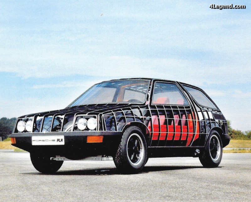 Porsche FLA Type 1989 de 1973 – Un concept de voiture économique et de ...