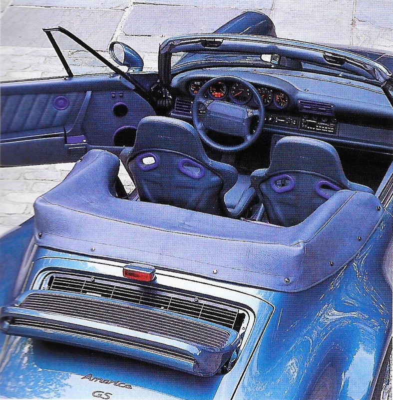 Porsche 911 America GS Roadster 3.8 Type 964 de 1993 avec hardtop – Un ...