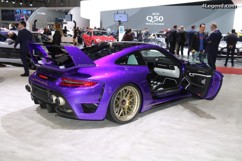 Genève 2017 – Gemballa Avalanche de 820 ch sur base de Porsche 911 ...