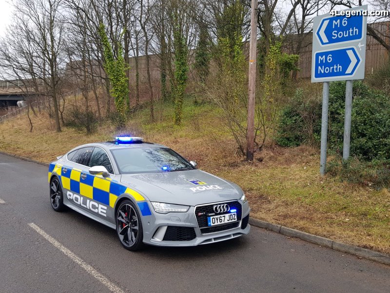Une Audi RS 7 Sportback de Police au Royaume-Uni – 4Legend.com ...