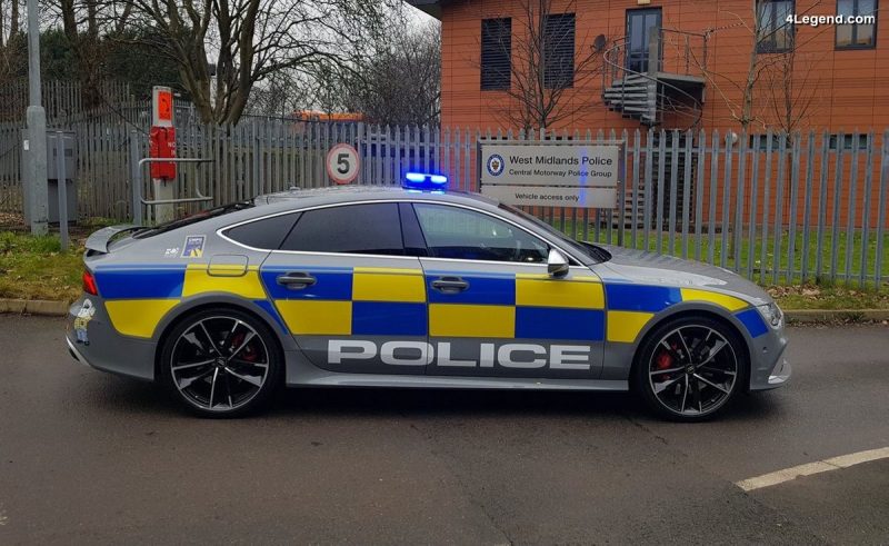Une Audi RS 7 Sportback de Police au Royaume-Uni - News 2018 ...
