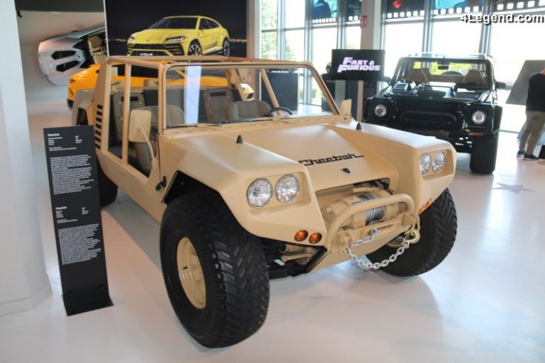 Lamborghini Cheetah - Un prototype de 4x4 militaire produit à 2 ...