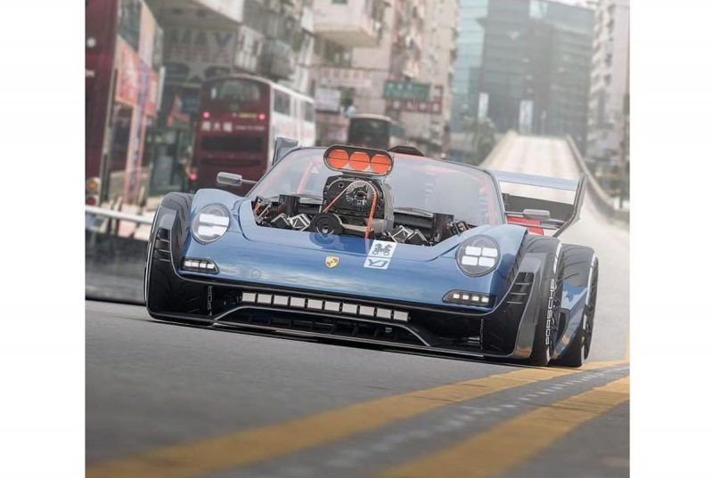 Un monstrueux Hot Rod Porsche 911 motorisé par un V8 HEMI – 4Legend.com ...