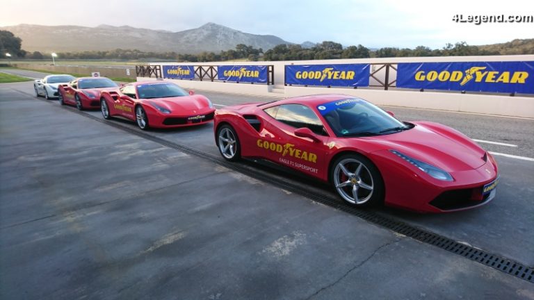 Essai du pneu Goodyear Eagle F1 SuperSport sur Ferrari 488 GTB ...