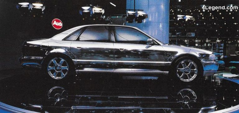Audi ASF concept V8 TDI de 1993 – Présentation de l’Audi Space Frame ...