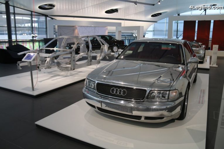 Audi ASF concept V8 TDI de 1993 - Présentation de l'Audi Space Frame ...