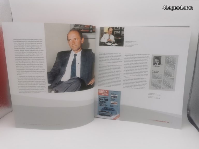 Livre « Audi quattro » de Dirk-Michael Conradt – Delius Klasing ...