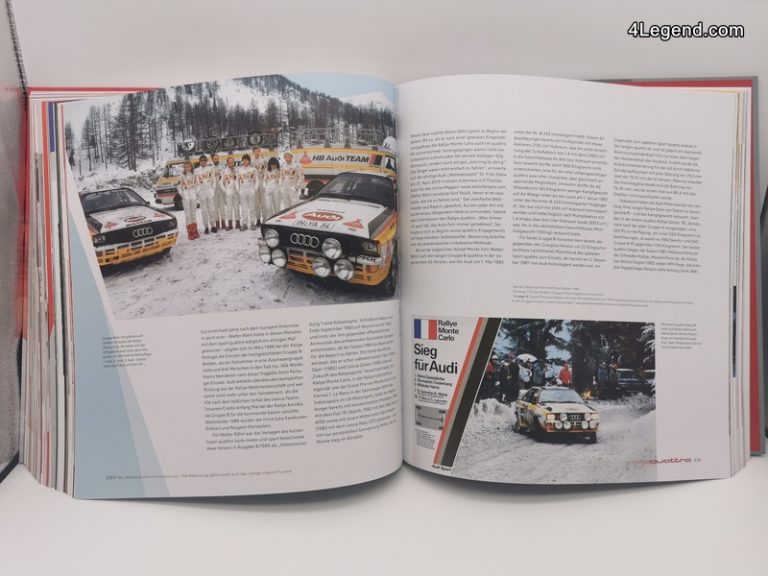 Livre « Audi quattro » de Dirk-Michael Conradt – Delius Klasing ...