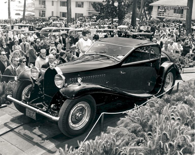 Bugatti célèbre le 70ème anniversaire du légendaire Pebble Beach ...