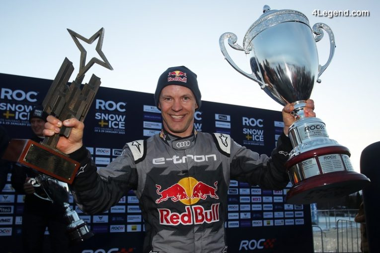 Le pilote Audi Mattias Ekström a remporté la Race of Champions 2023 ...