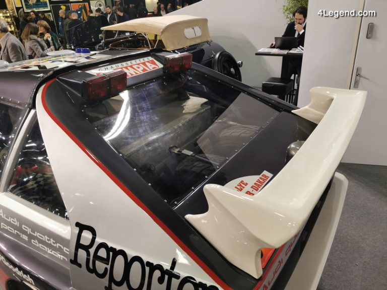 Audi quattro prototype du Paris-Dakar 1986 avec un moteur V8 Rover ...