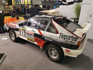 Audi quattro prototype du Paris-Dakar 1986 avec un moteur V8 Rover ...