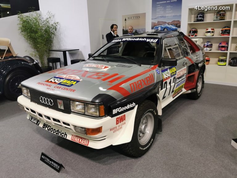 Audi quattro prototype du Paris-Dakar 1986 avec un moteur V8 Rover ...