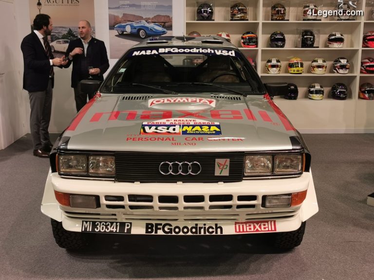 Audi quattro prototype du Paris-Dakar 1986 avec un moteur V8 Rover ...