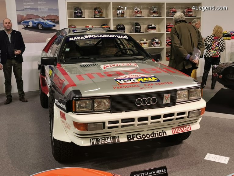 Audi quattro prototype du Paris-Dakar 1986 avec un moteur V8 Rover ...