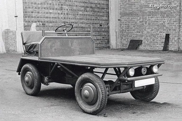 Volkswagen Plattenwagen de 1946 – Un drôle de véhicule utilitaire ...